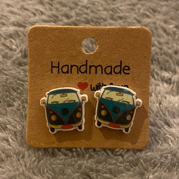 Jewelry | Vw Volkswagen Bus Earrings | Poshmark